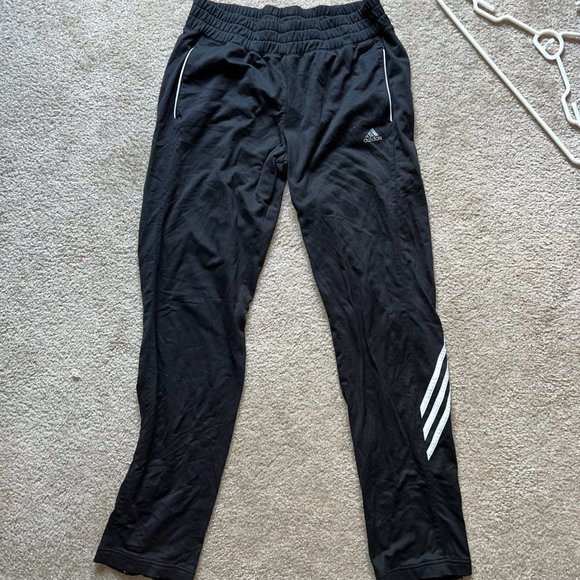 adidas | Pants & Jumpsuits | Adidas Track Pants With Ankle Zippers ...